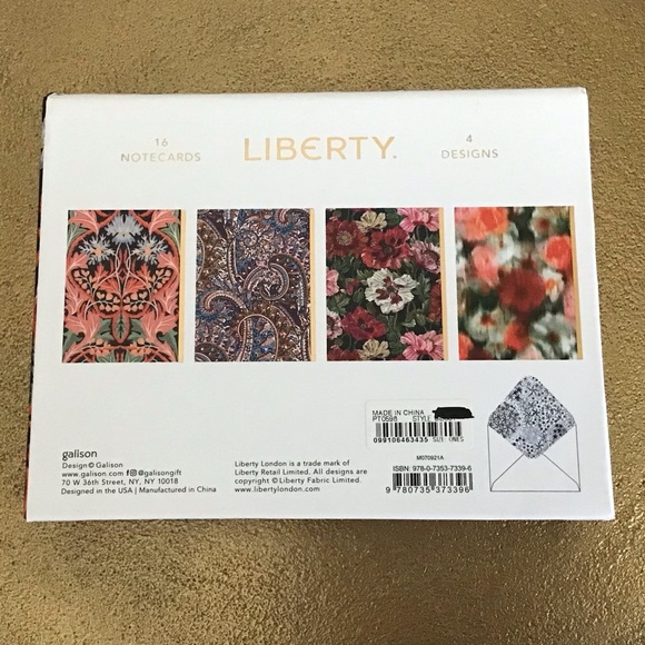 J. Crew | Office | J Crew Liberty London Print Sixteen Note Cards With ...